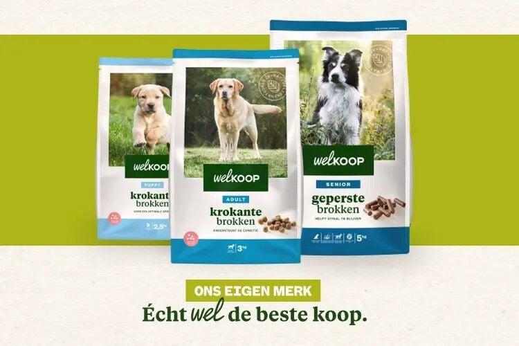 Het verschil tussen krokante en geperste brokken - Welkoop