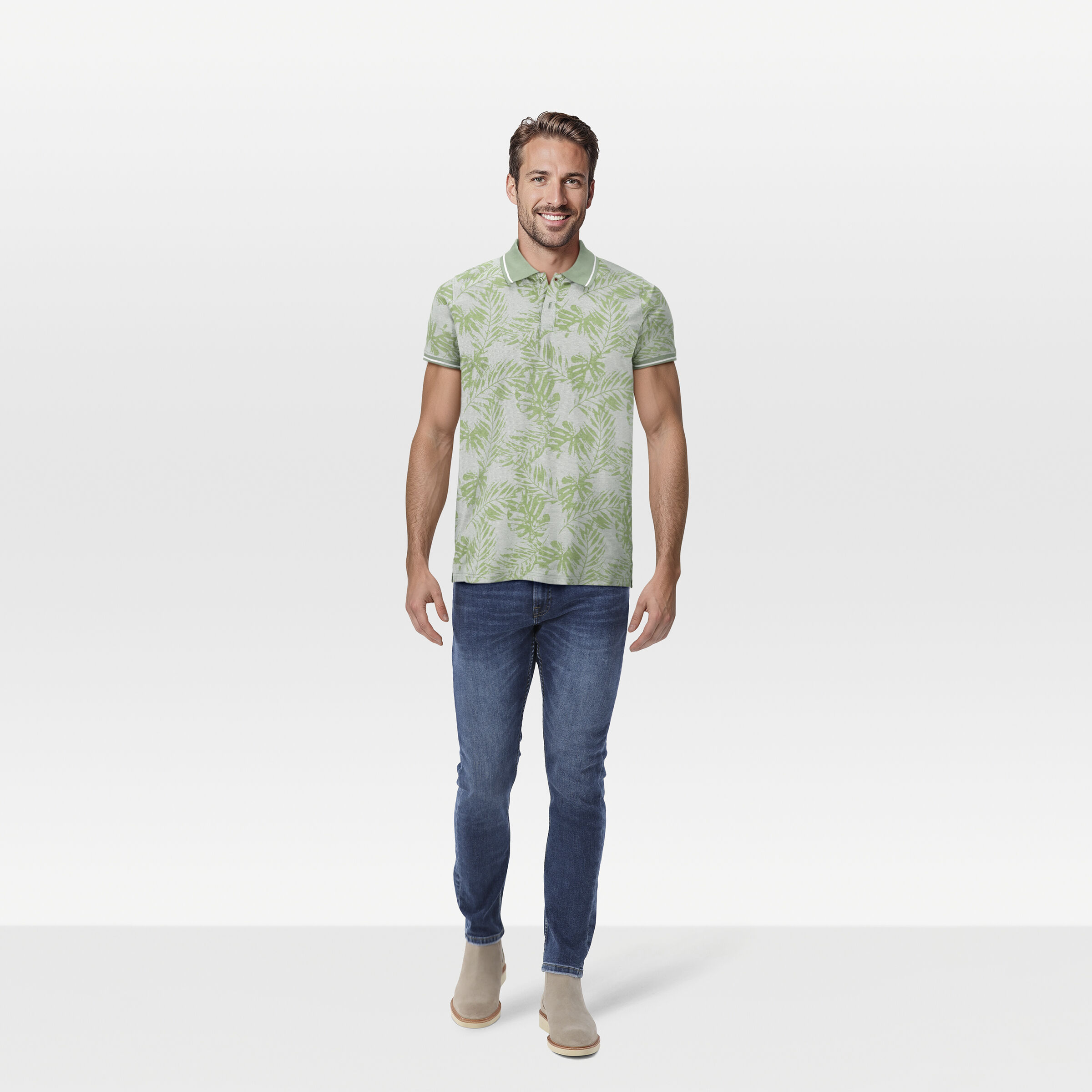 VELESTE Jelt - Poloshirt - groen - 4XL | Welkoop